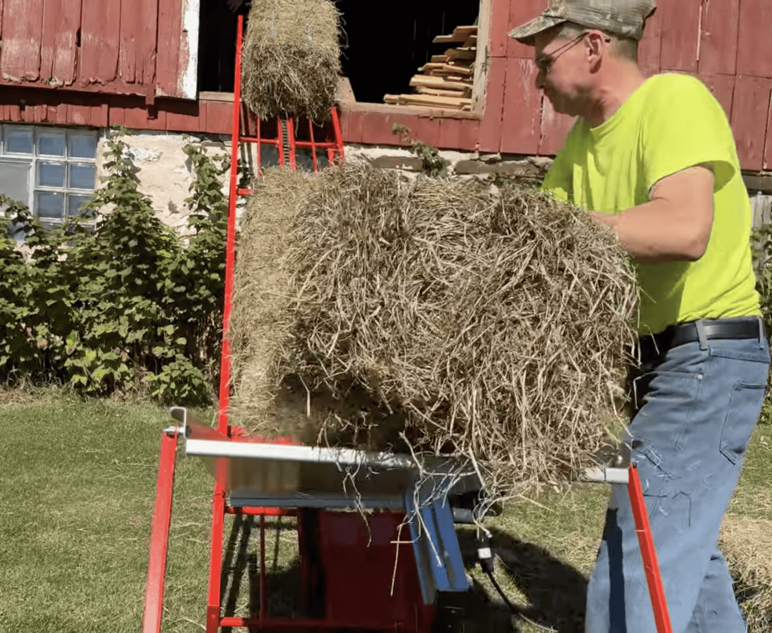 Smoother, More Efficient, Trouble-free Hay Bale Elevator